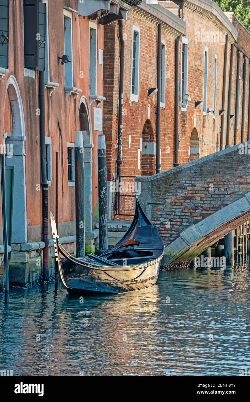 Venice on a Cold Winterday in December off the beaten tourist track ...