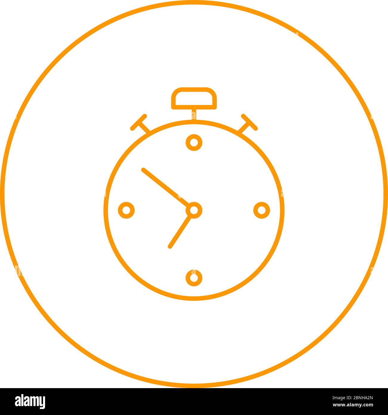Beautiful Timer Line Vector Icon Stock Vector Image & Art - Alamy