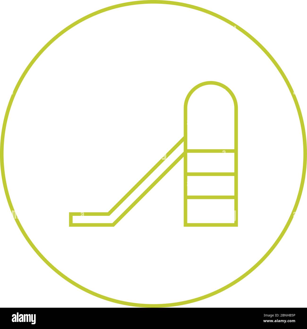 Beautiful Sliding Line Vector Icon Stock Vector Image & Art - Alamy
