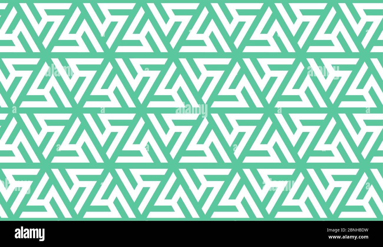 Neo mint windmill geometric vector seamless pattern. Repeating texture ...