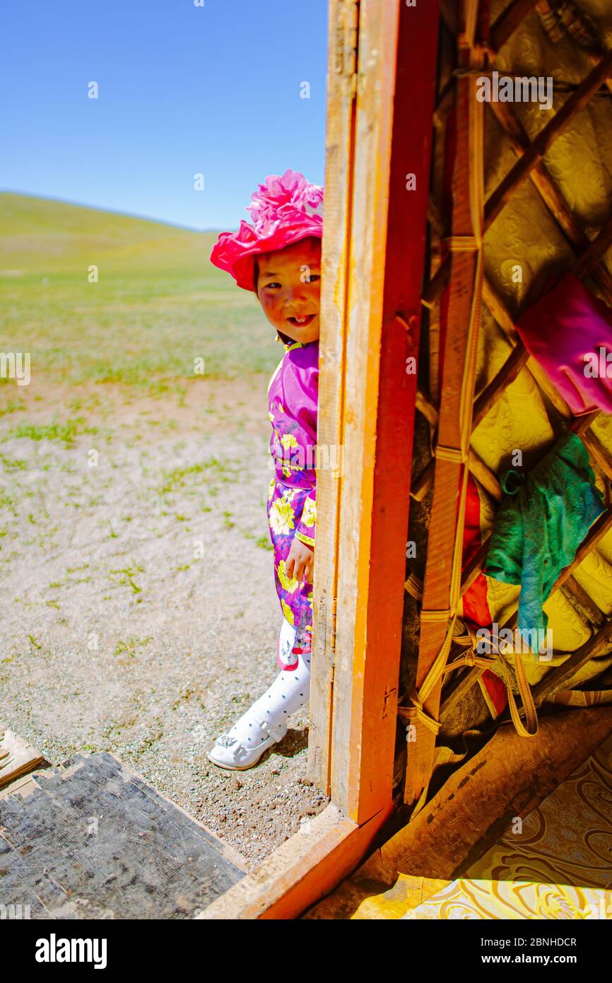 Mongolia yurt frame hi-res stock photography and images - Alamy