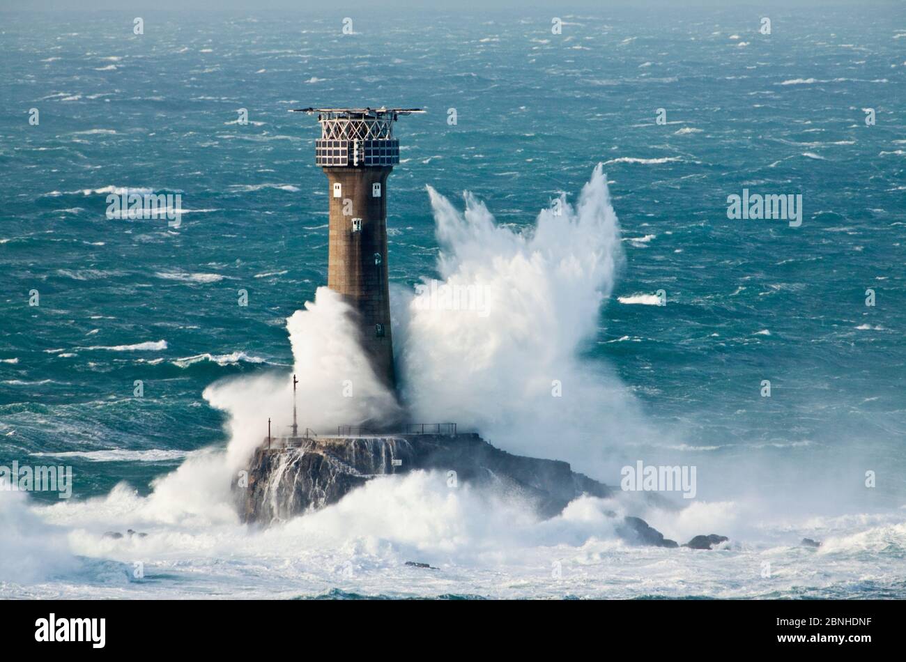 Longships lighthouse hi-res stock photography and images - Alamy