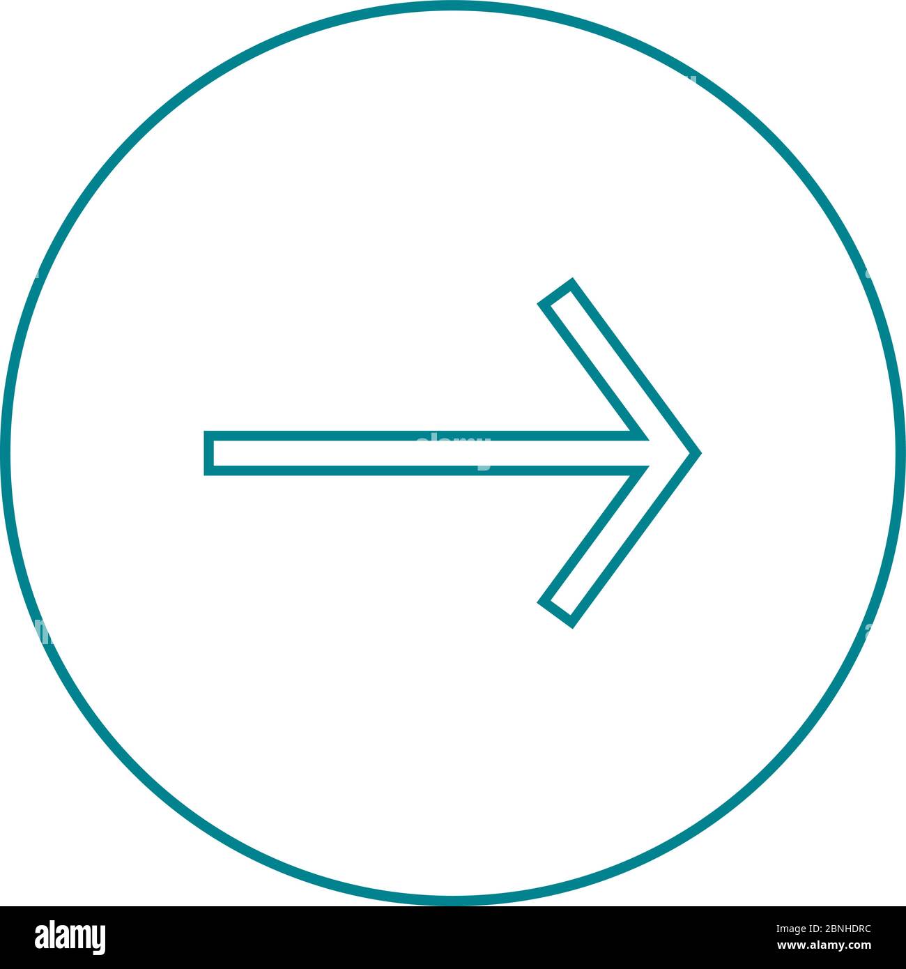 Beautiful right arrow line hi-res stock photography and images - Alamy