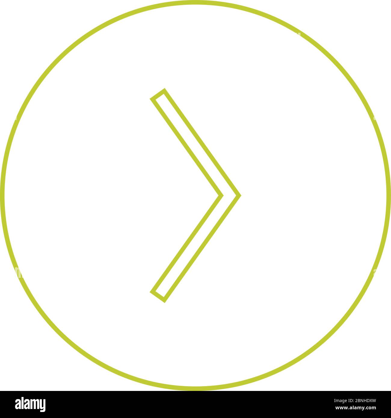 Beautiful Arrow Right Line Vector Icon Stock Vector Image & Art - Alamy