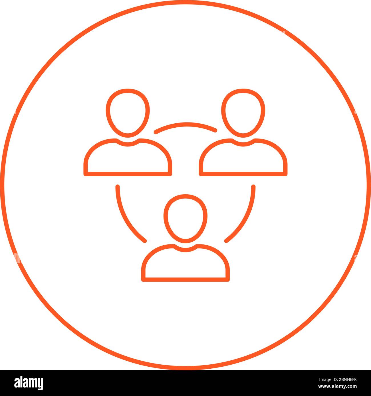 Beautiful Meeting Line Vector Icon Stock Vector Image & Art - Alamy