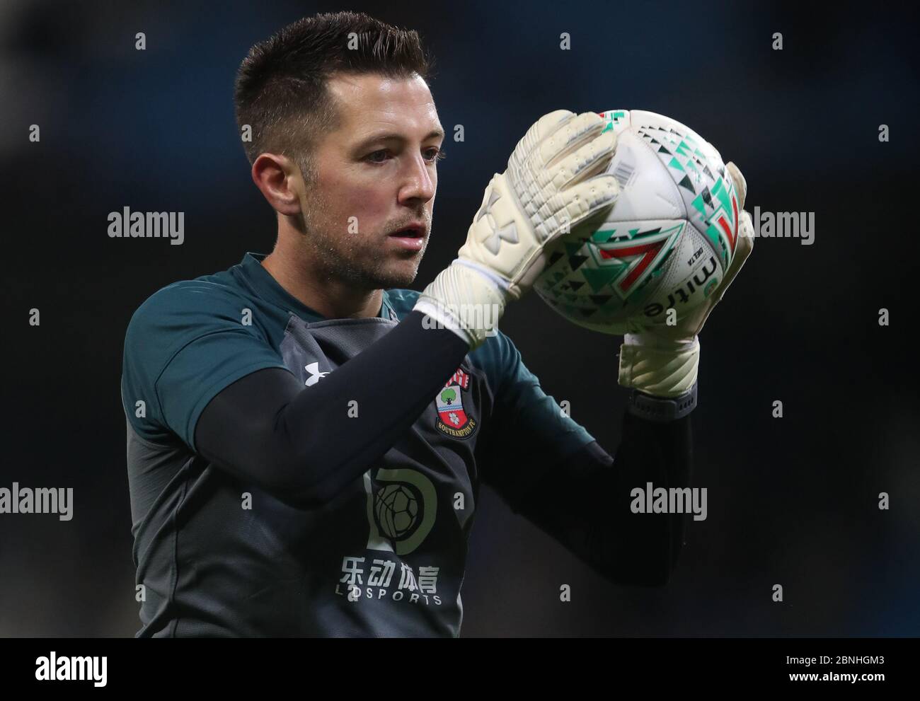 Southampton first-team goalkeeper coach Andrew Sparkes during the ...