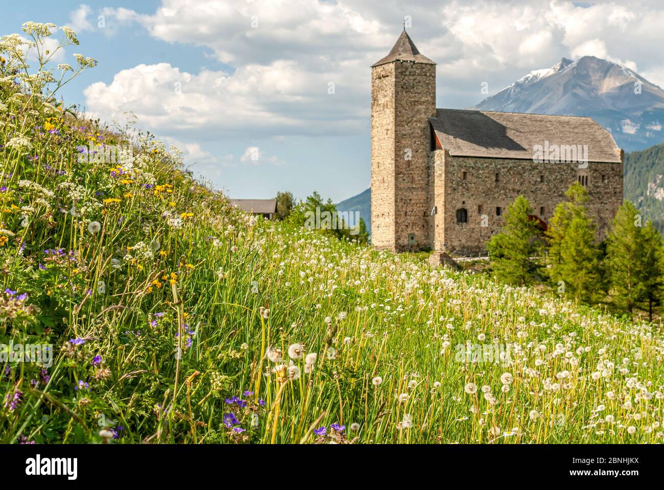 Castle Theater Riom in Origen near Savognin, Switzerland Stock Photo ...