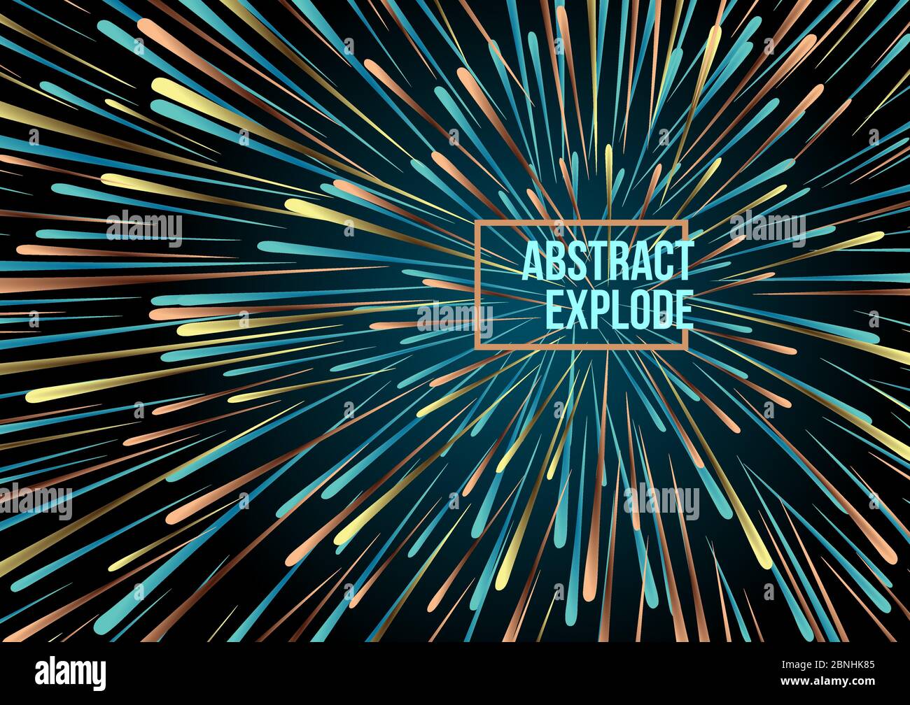 Explosion fire light ray particle hi-res stock photography and images ...