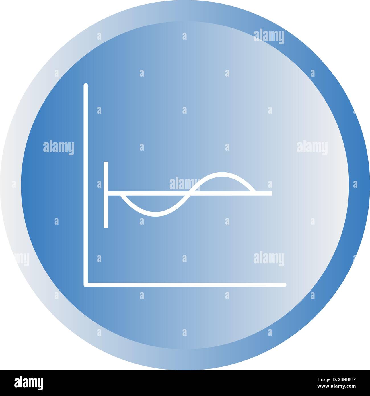 Beautiful Cosine Graph Line Vector Icon Stock Vector Image & Art - Alamy