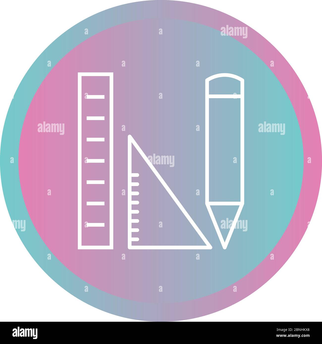 Beautiful Geometry tools Line Vector Icon Stock Vector Image & Art - Alamy