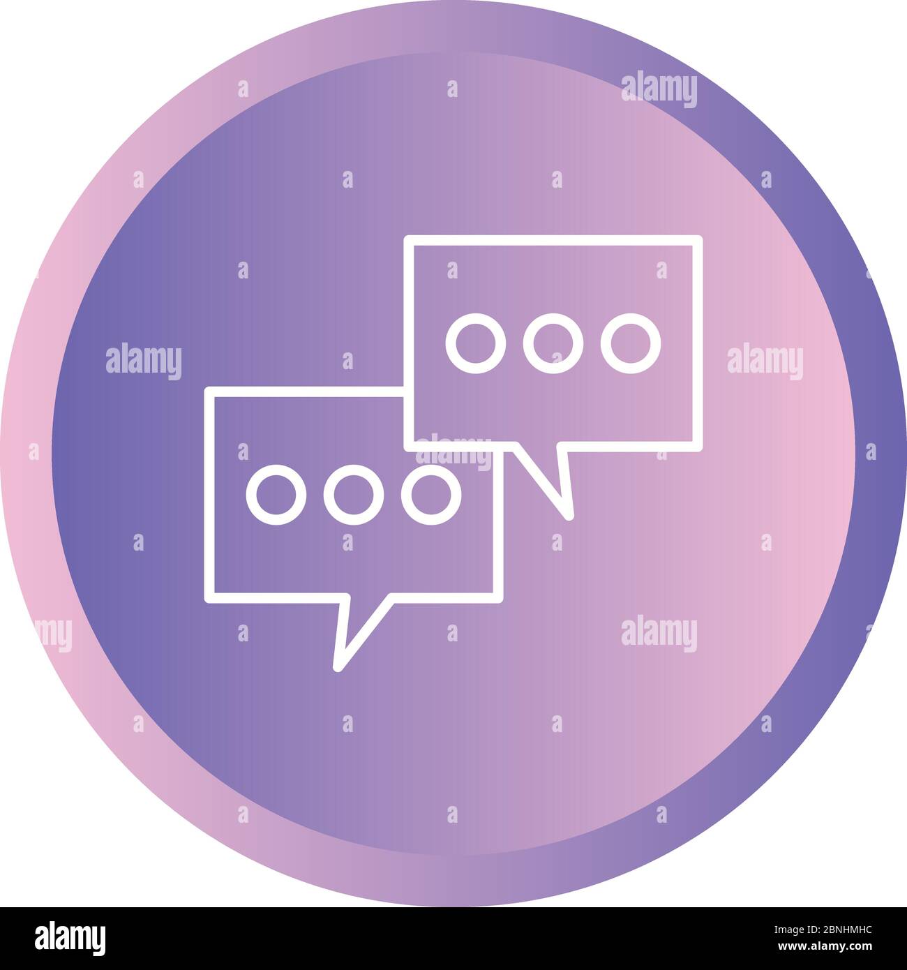 Beautiful Conversation Line Vector Icon Stock Vector Image & Art - Alamy