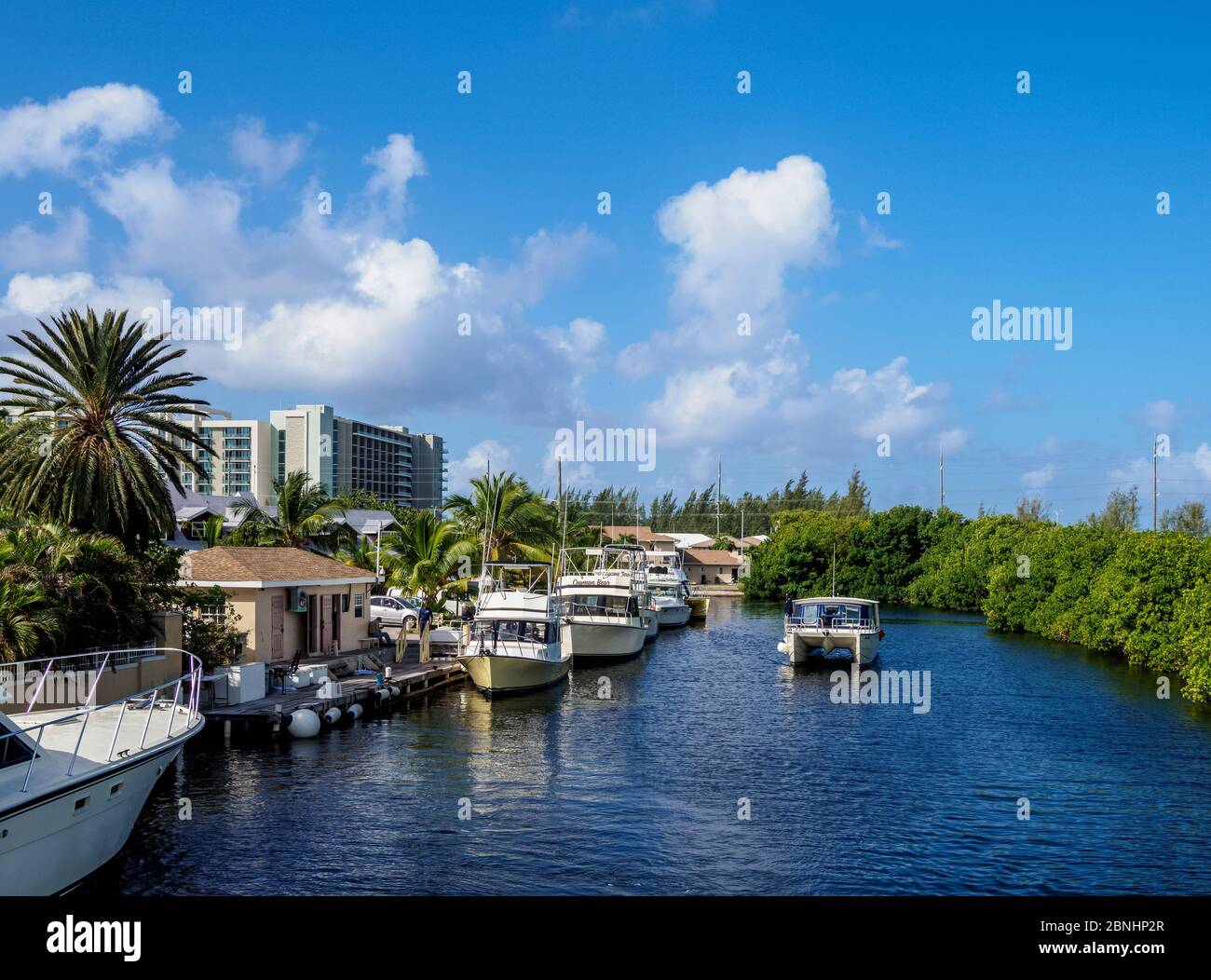 Governors Harbour, West Bay, Grand Cayman, Cayman Islands Stock Photo ...