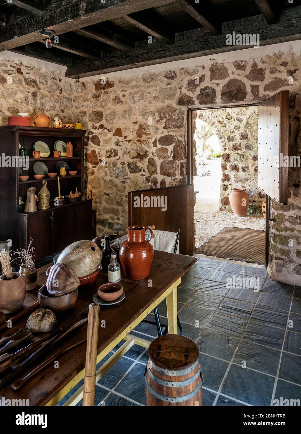 Pedro St. James National Historic Site, house interior, Savannah ...