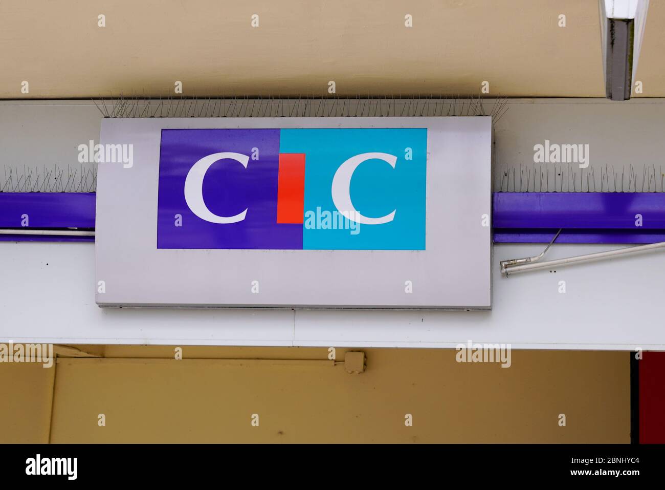 Bordeaux , Aquitaine / France - 05 12 2020 : CIC logo sign Credit ...