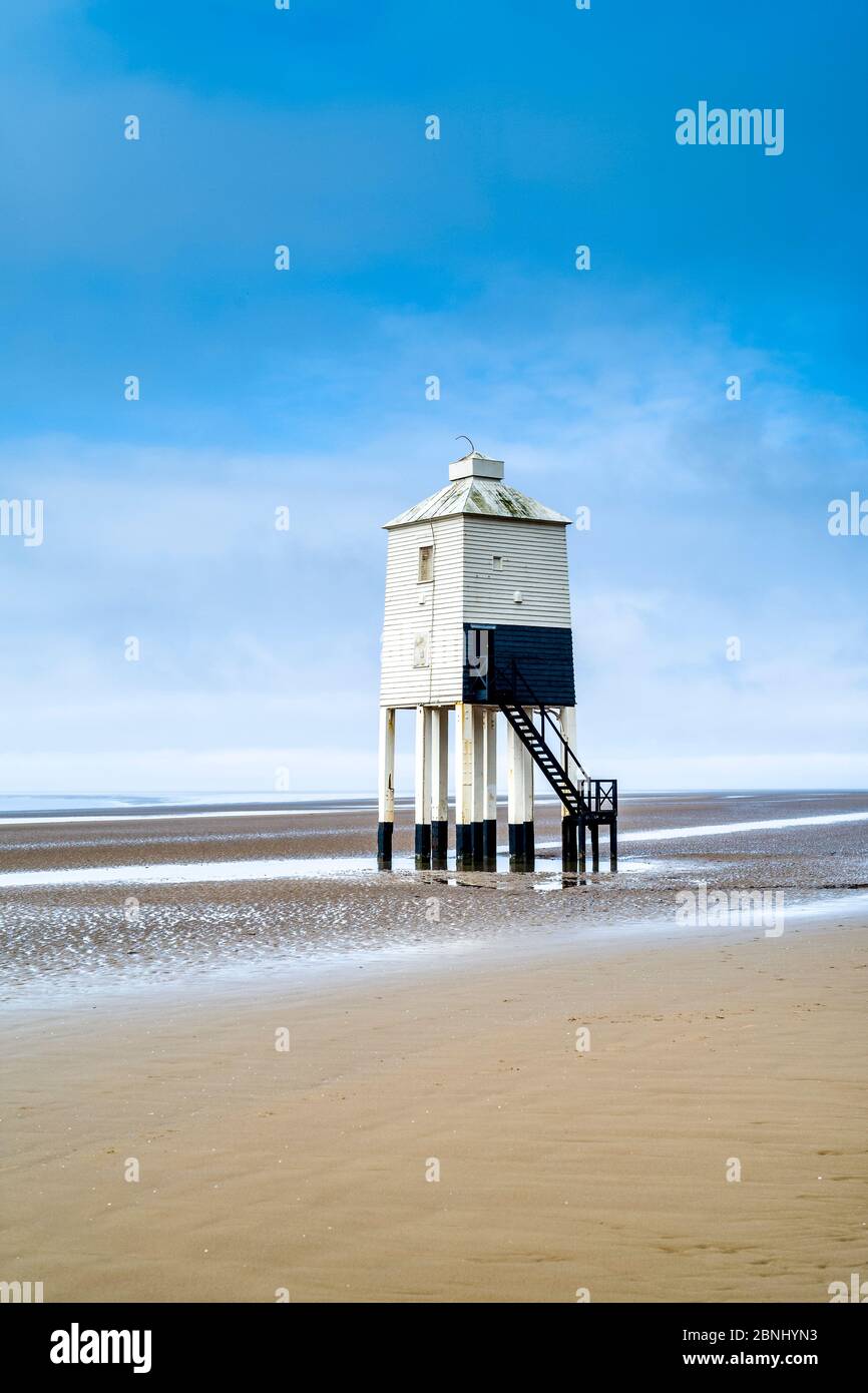 The Low Lighthouse - wooden structure built on stilts in 19th Century ...