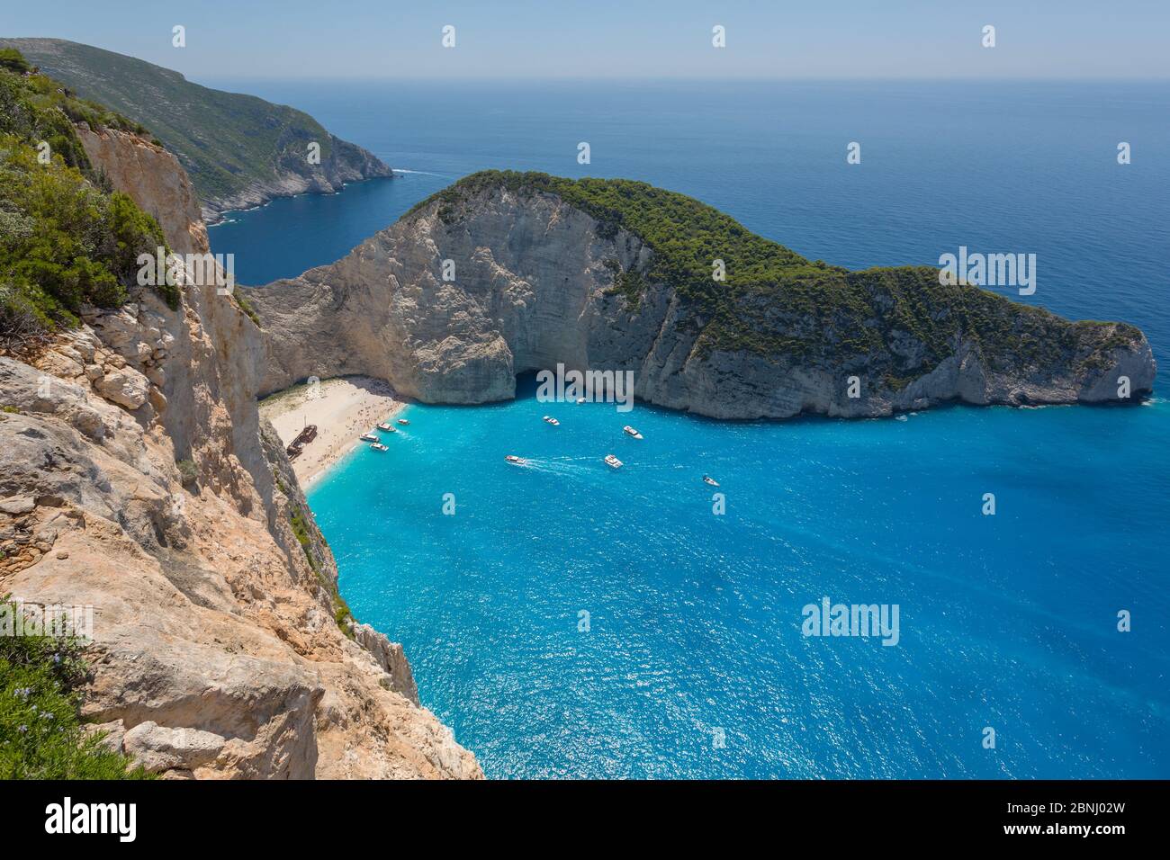 Zakynthos landscape hi-res stock photography and images - Alamy