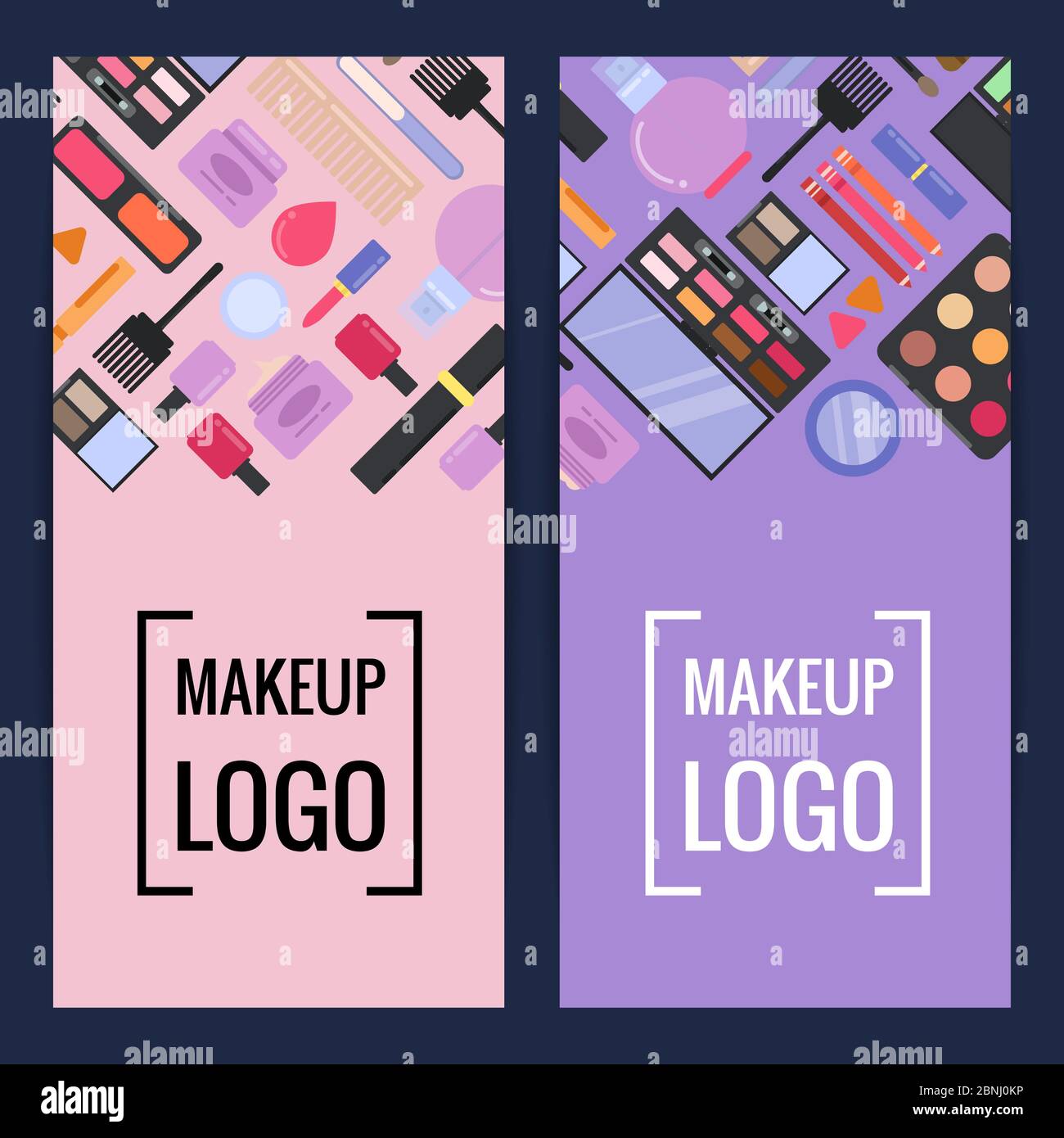 Foundation makeup ad Stock Vector Images - Alamy