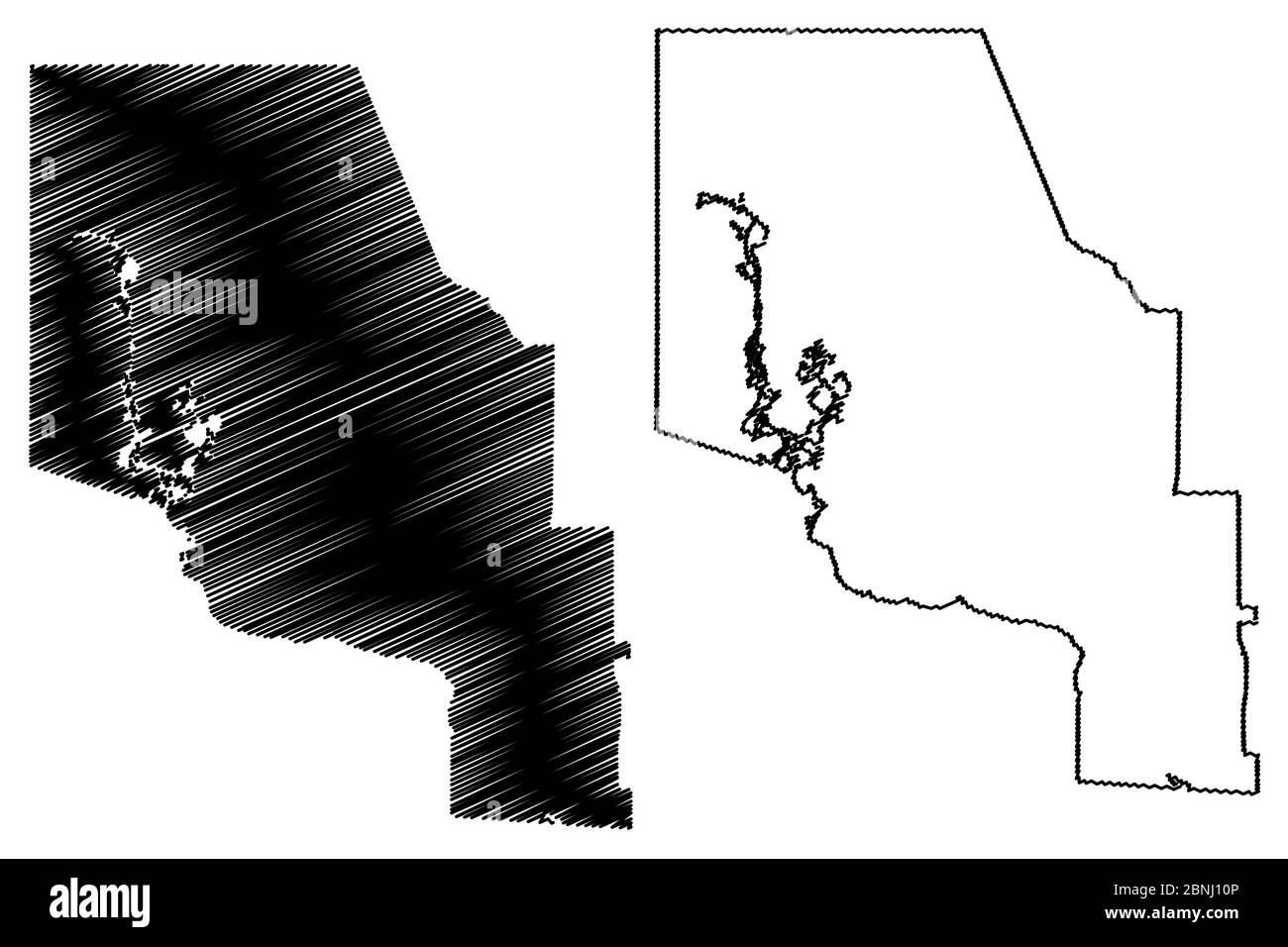 Map of homerville hi-res stock photography and images - Alamy