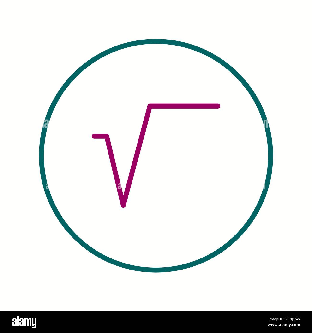 Square Root Sign Cut Out Stock Images & Pictures - Alamy
