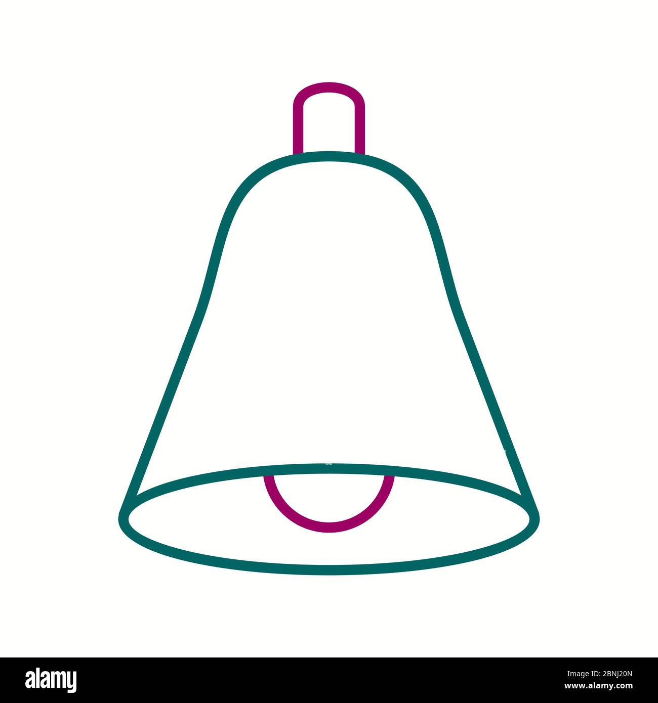 Iconic bell Stock Vector Images - Alamy