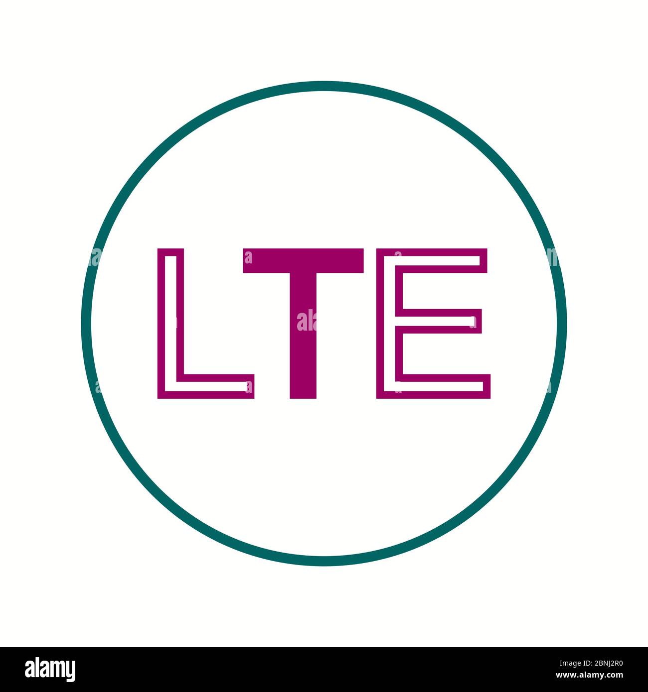 Beautiful LTE Network Line Vector Icon Stock Vector Image & Art - Alamy