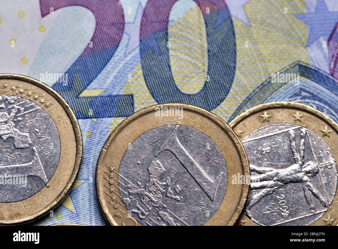 2 euro coins hi-res stock photography and images - Alamy