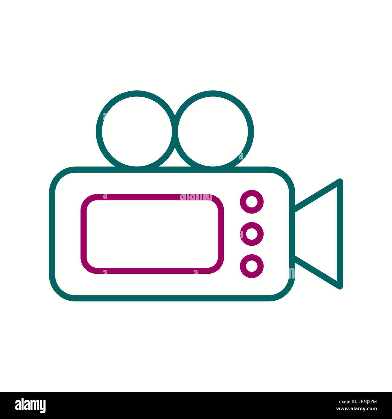 Beautiful Dust Bin Line Vector Icon Stock Vector Image & Art - Alamy