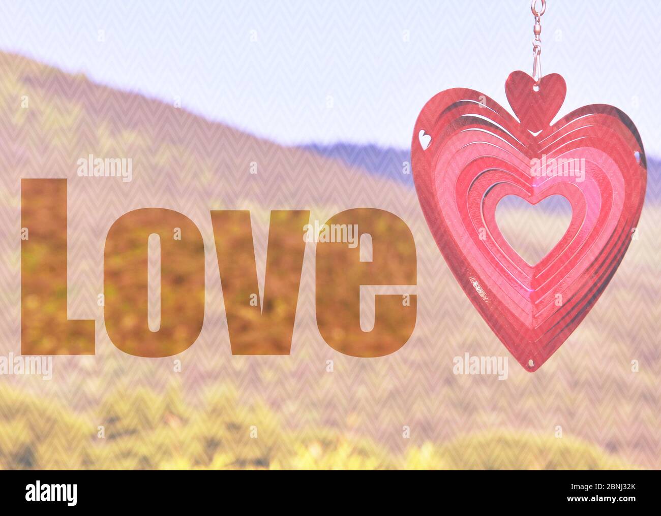 Love for the country symbol Stock Photo - Alamy