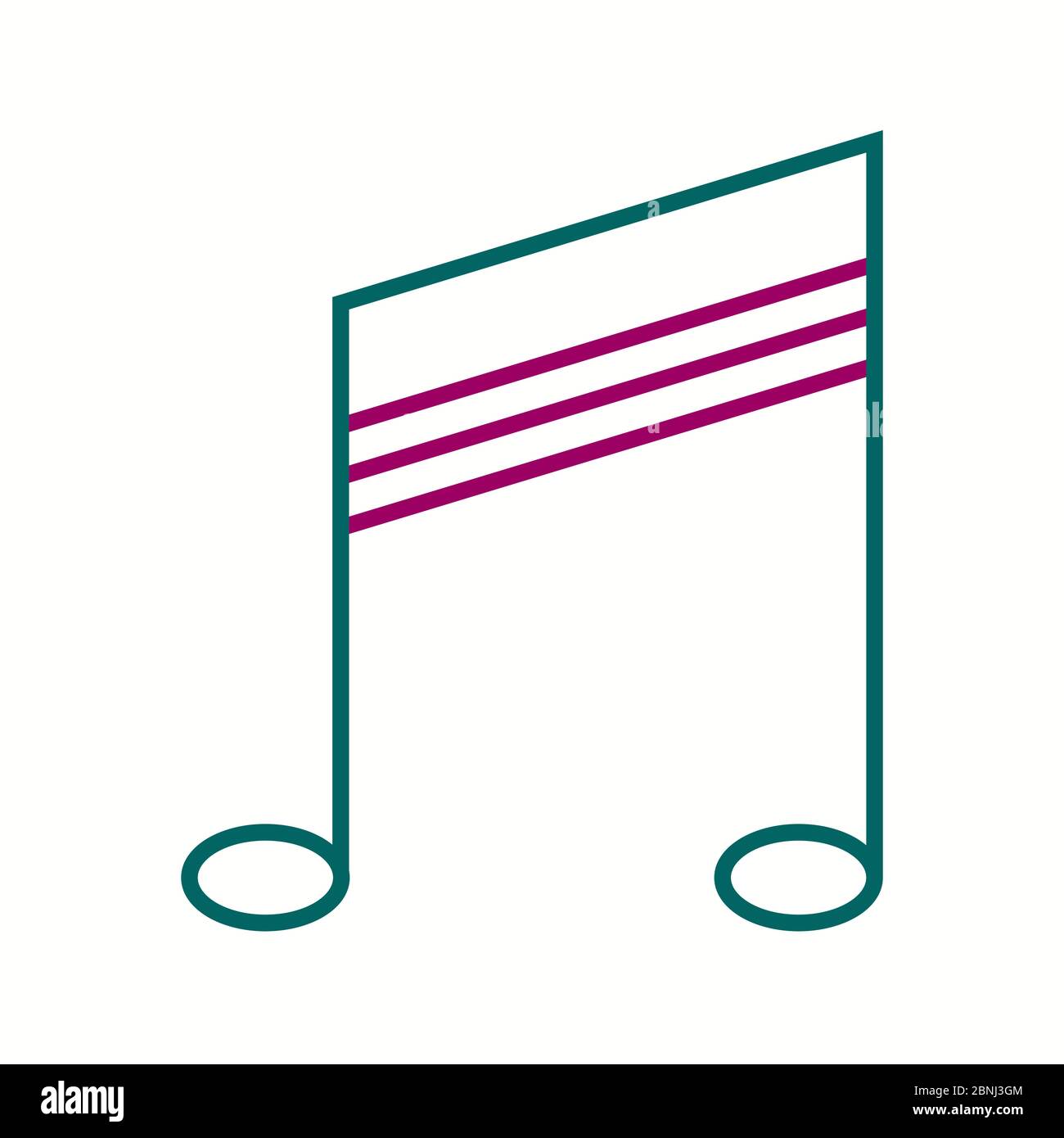 Beautiful music vector vectors hi-res stock photography and images - Alamy