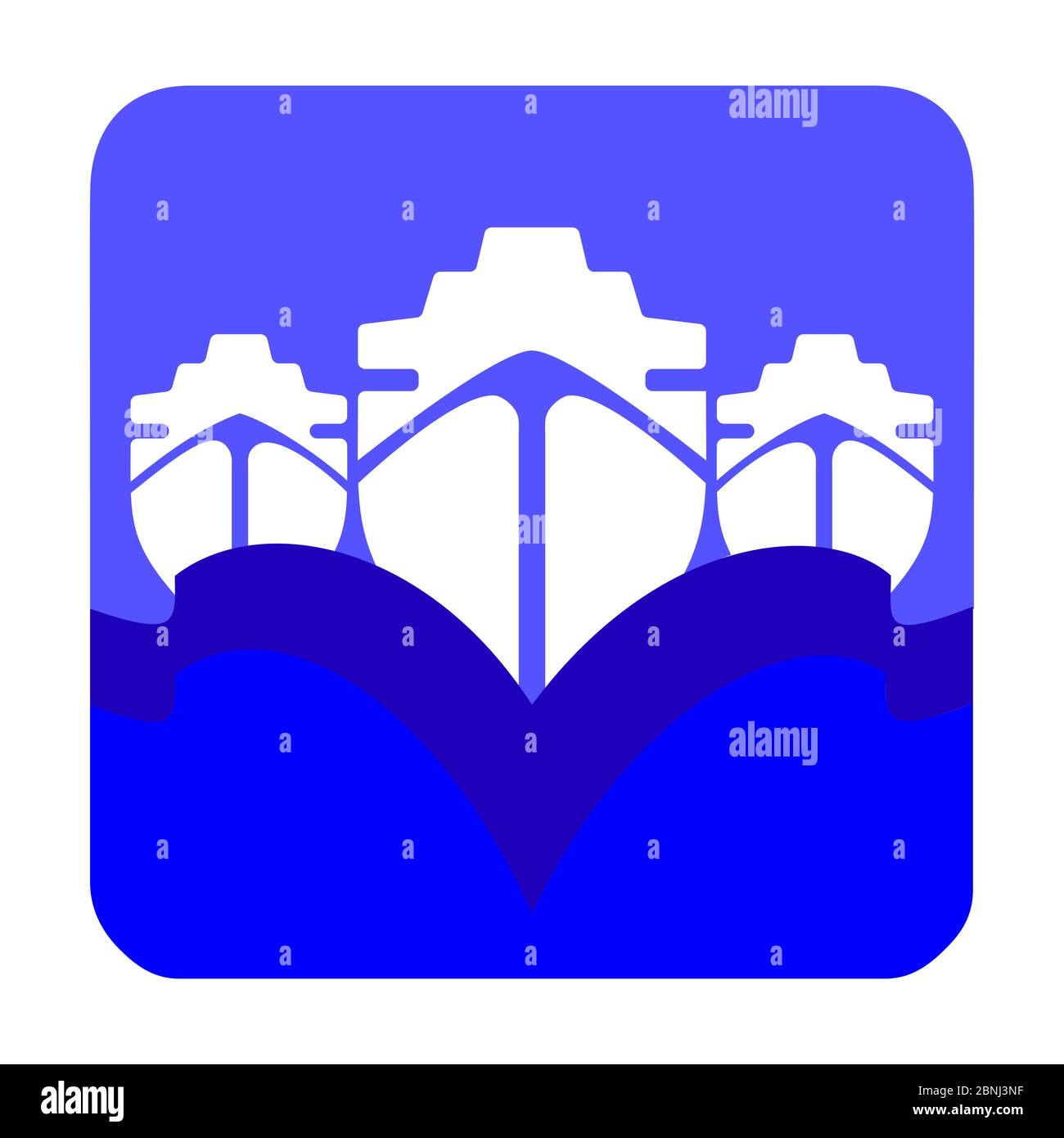 Shipping island Stock Vector Images - Alamy