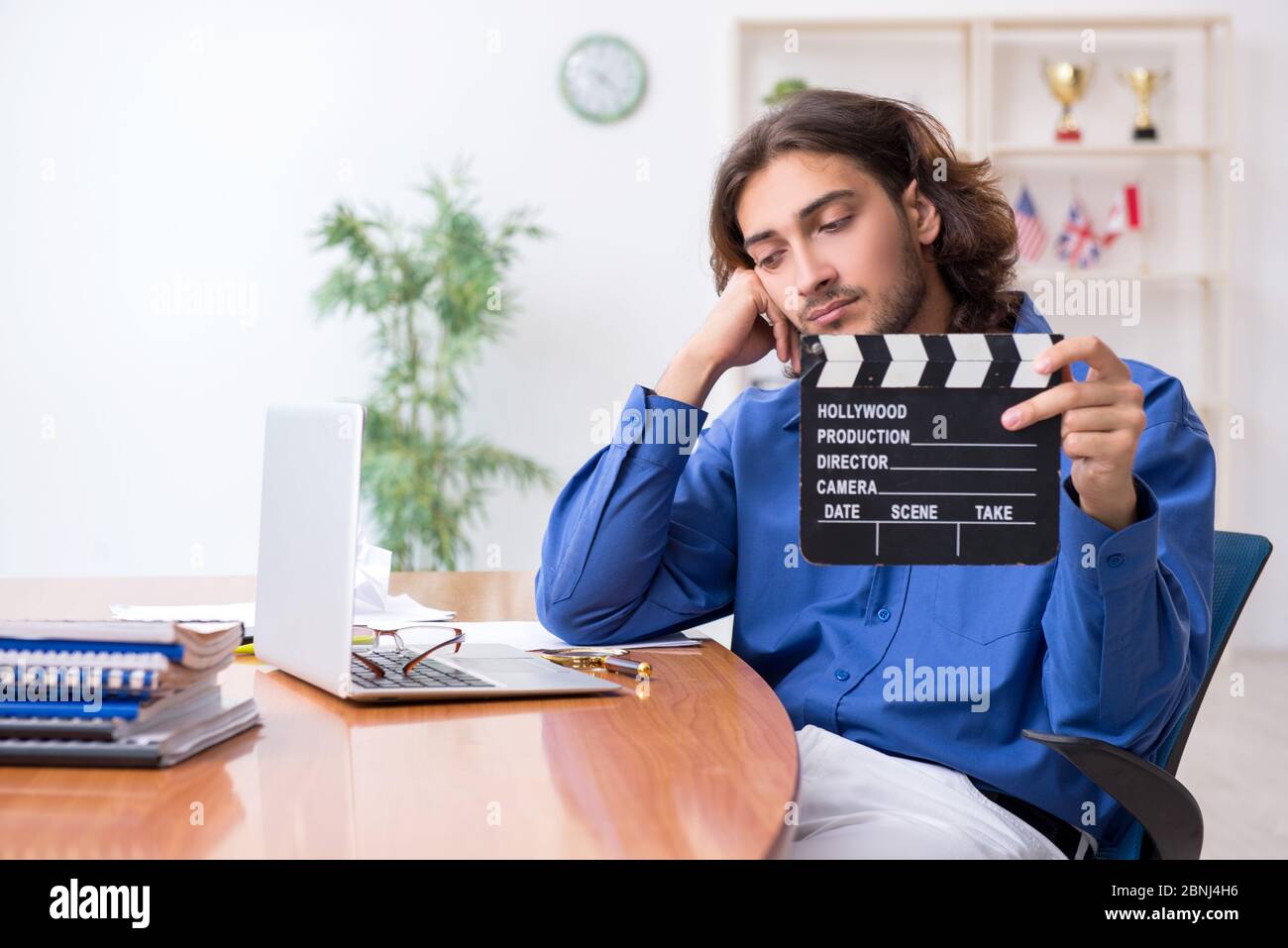 Boring movie theater hi-res stock photography and images - Alamy