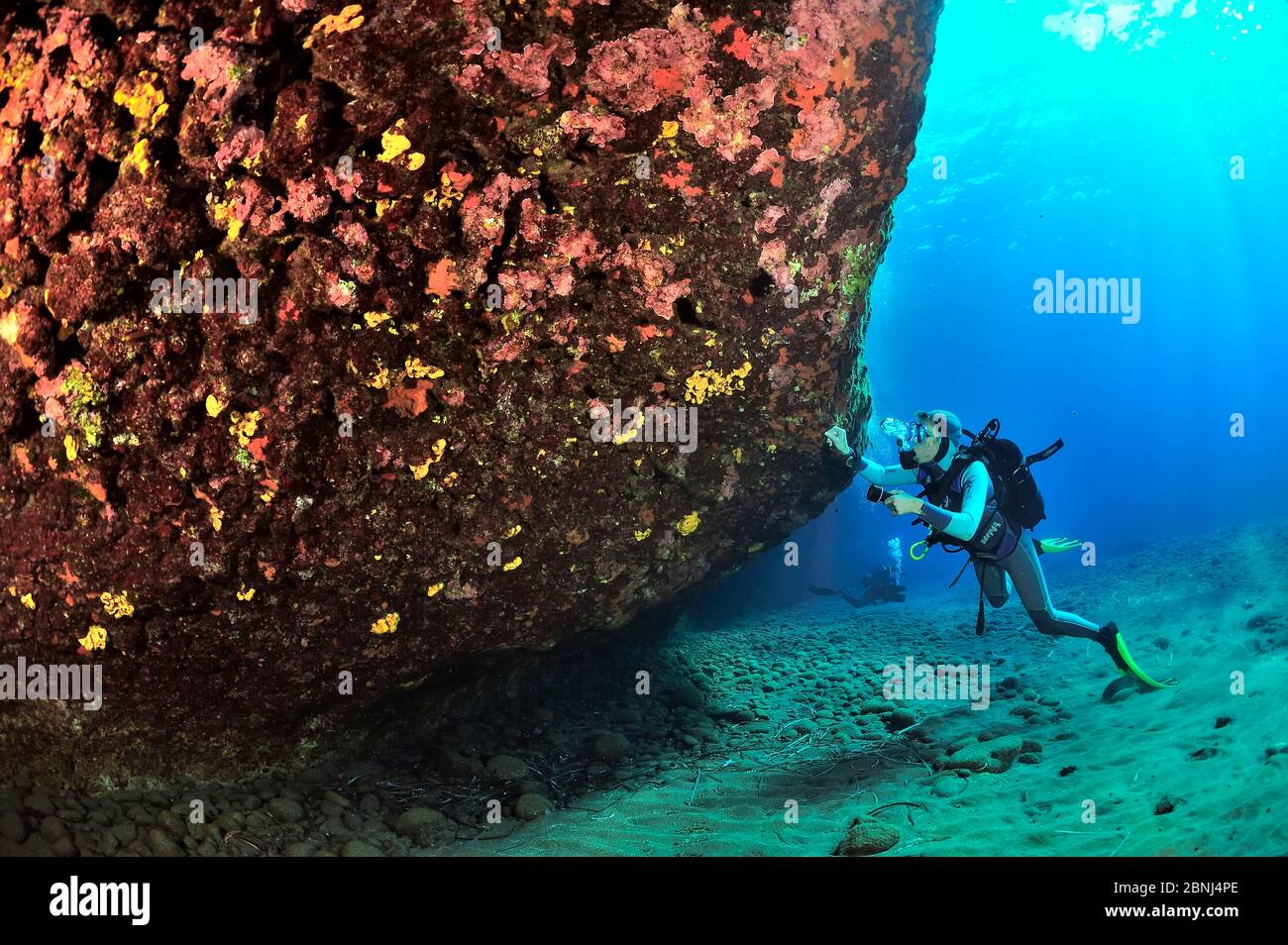 Scuba diving greece hi-res stock photography and images - Alamy