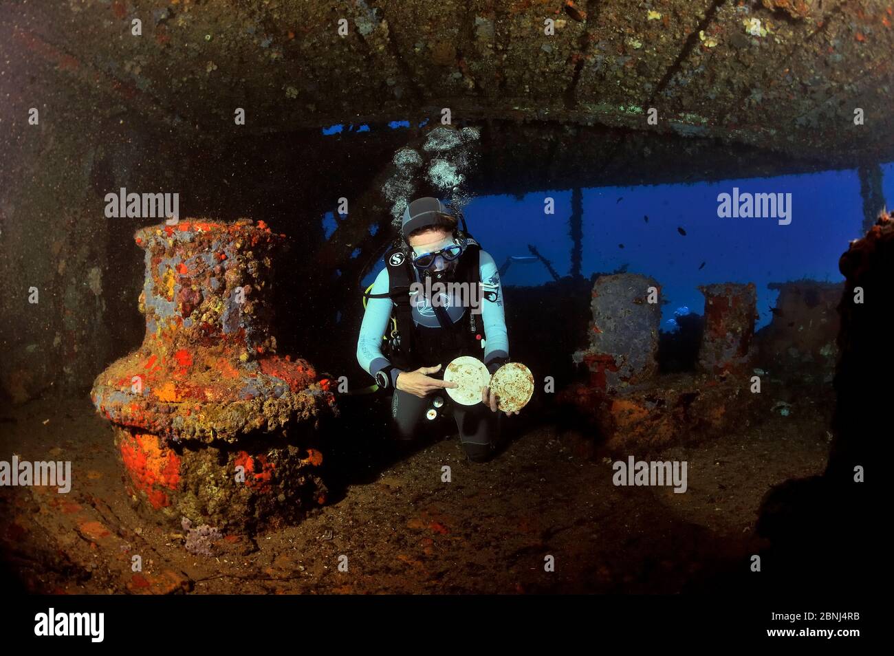 Wreck diving greece hi-res stock photography and images - Alamy