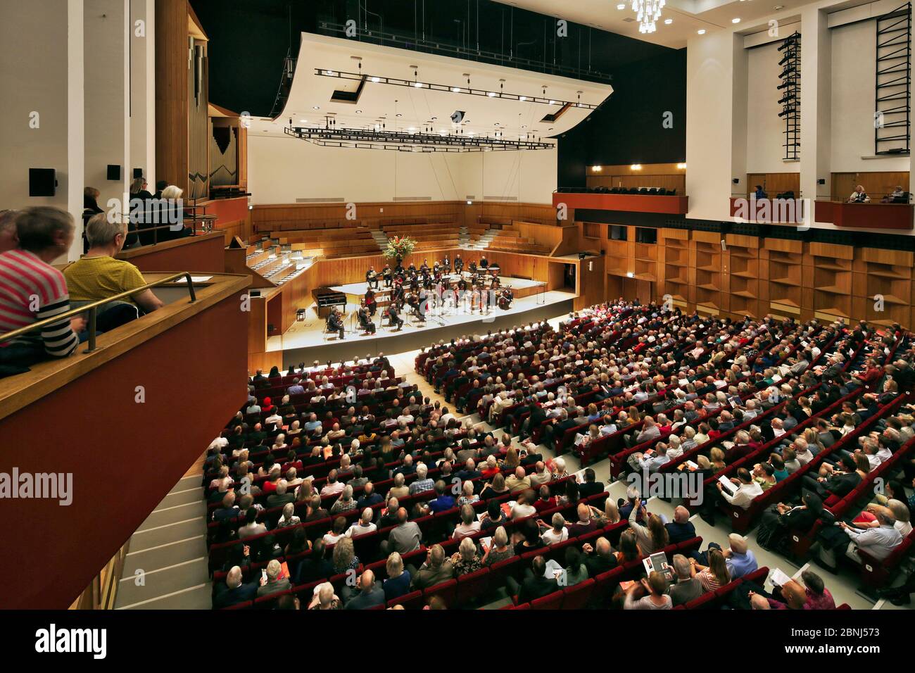 Phoenix concert hall, London Mozart players performing. Fairfield Halls ...