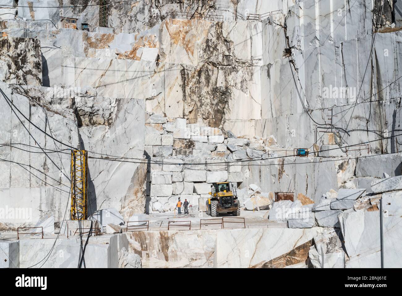 Cervaiole Marble Quarry on Mount Altissimo, Seravezza, owned by Henraux ...