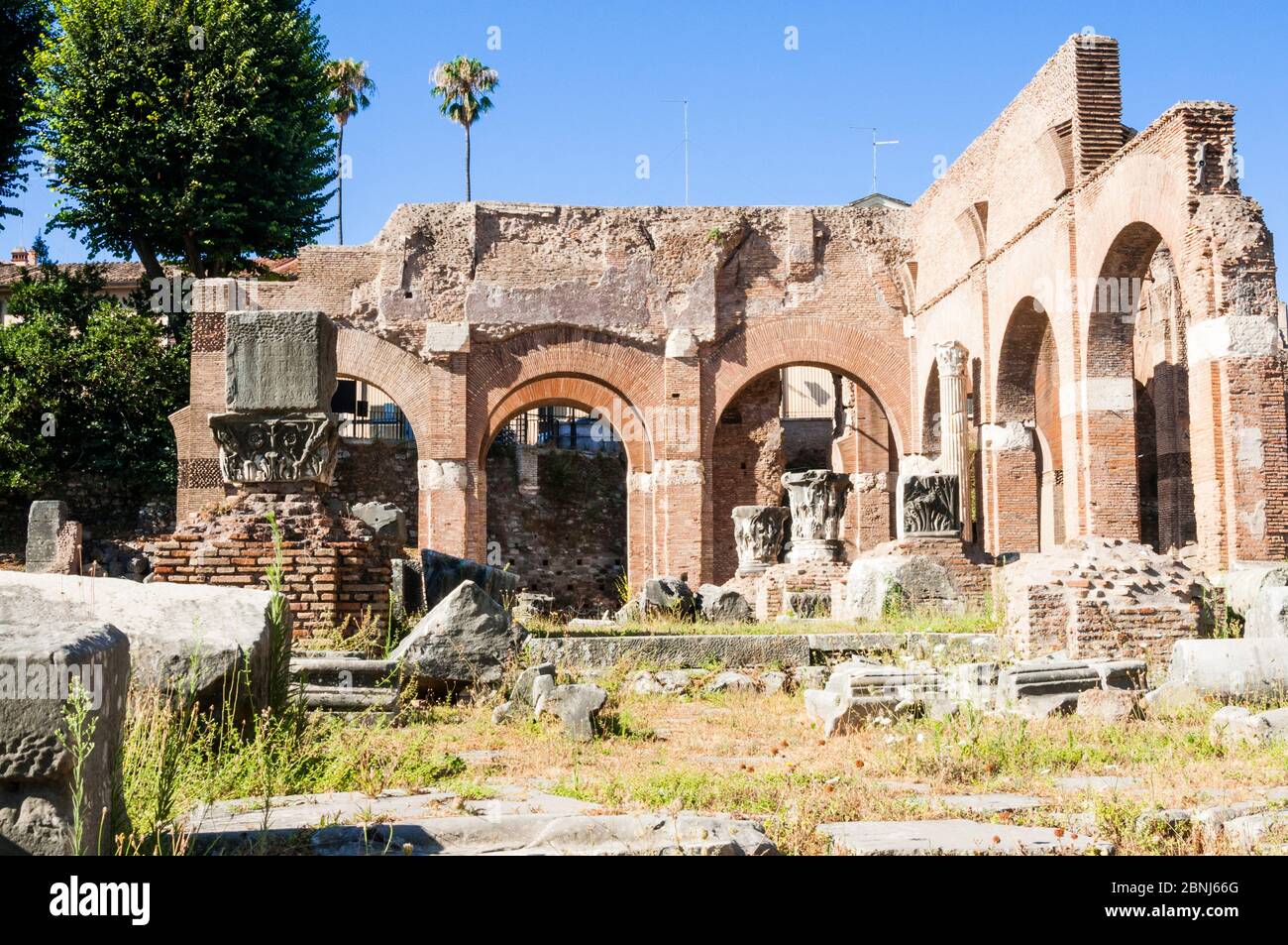 Basilica Julia, Roman Forum, UNESCO World Heritage Site, Rome, Lazio ...
