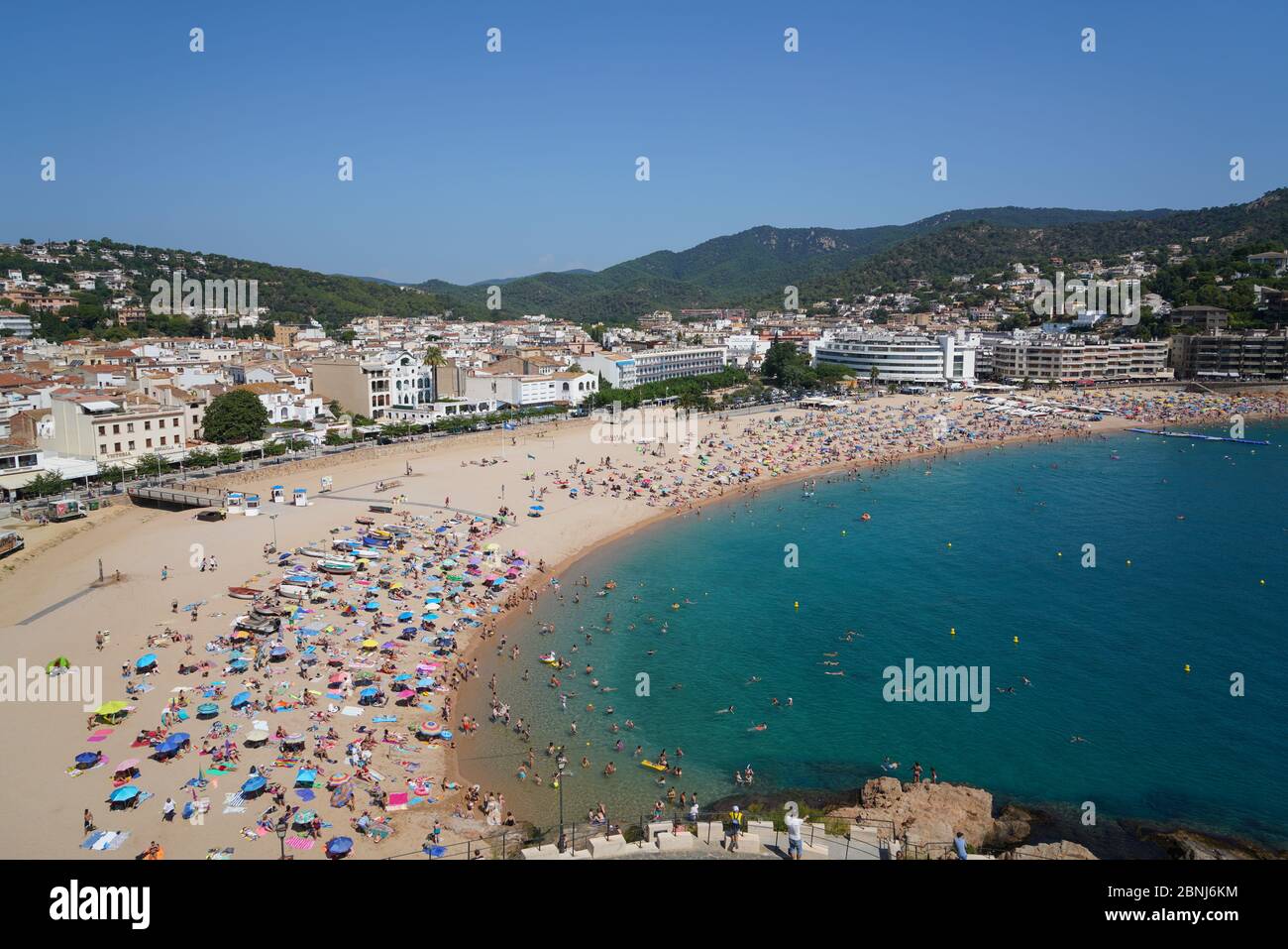 Beach tossa de mar costa brava hi-res stock photography and images - Alamy