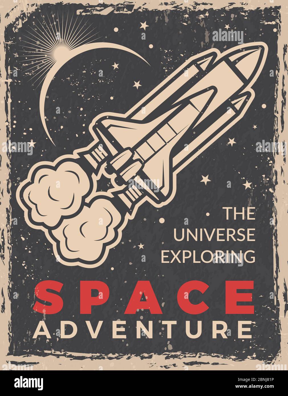 Vintage science poster hi-res stock photography and images - Alamy