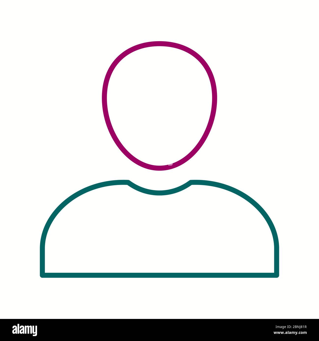 Iconic profile Stock Vector Images - Alamy