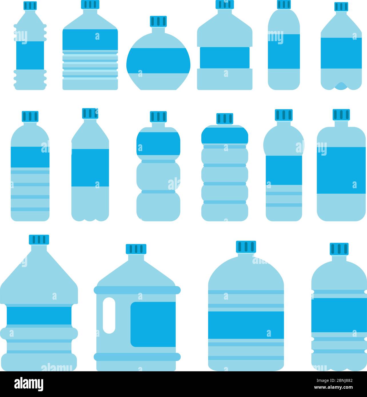 Blank white flat plastic Stock Vector Images - Alamy