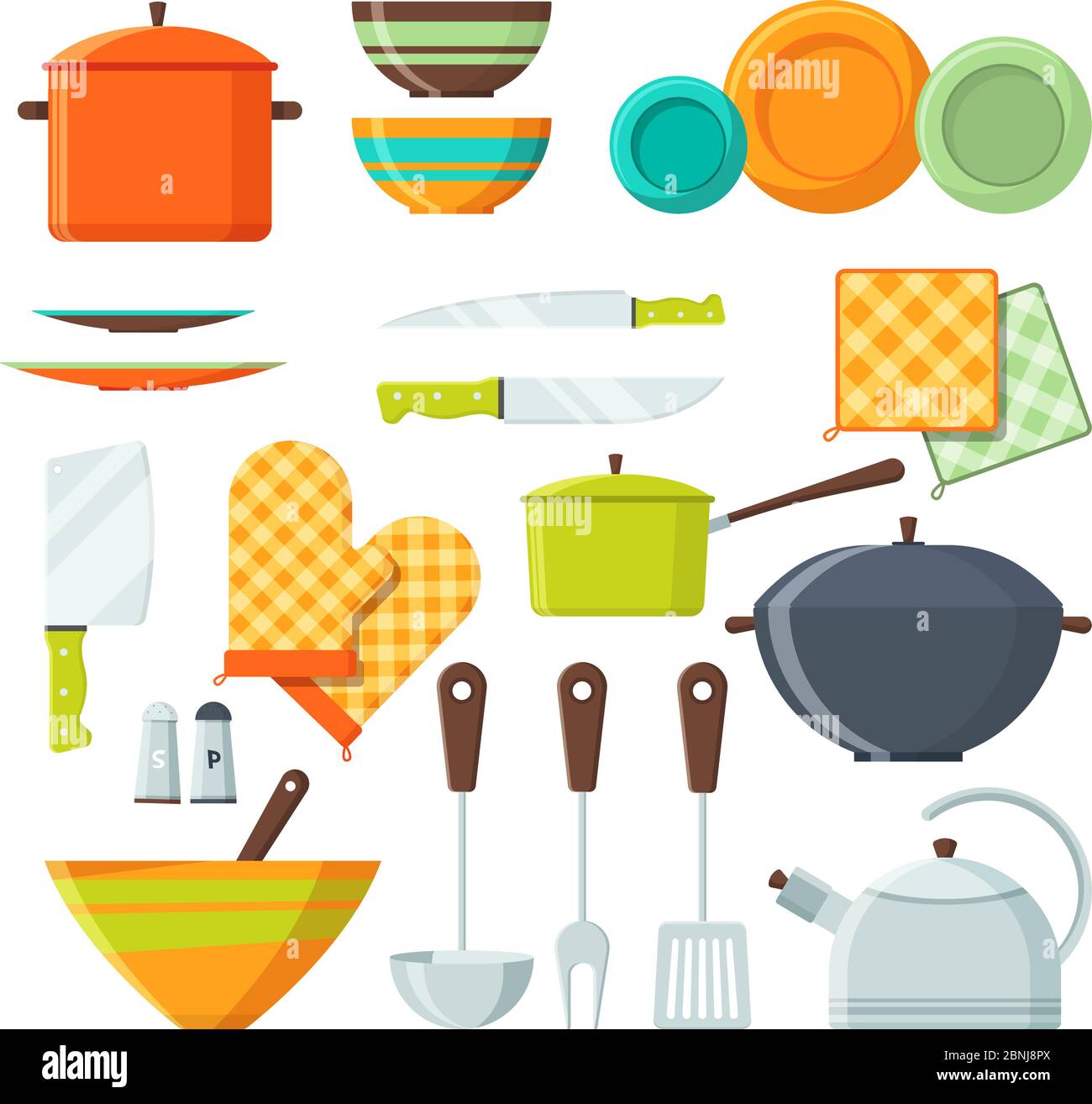 Salt pan salt Stock Vector Images - Alamy