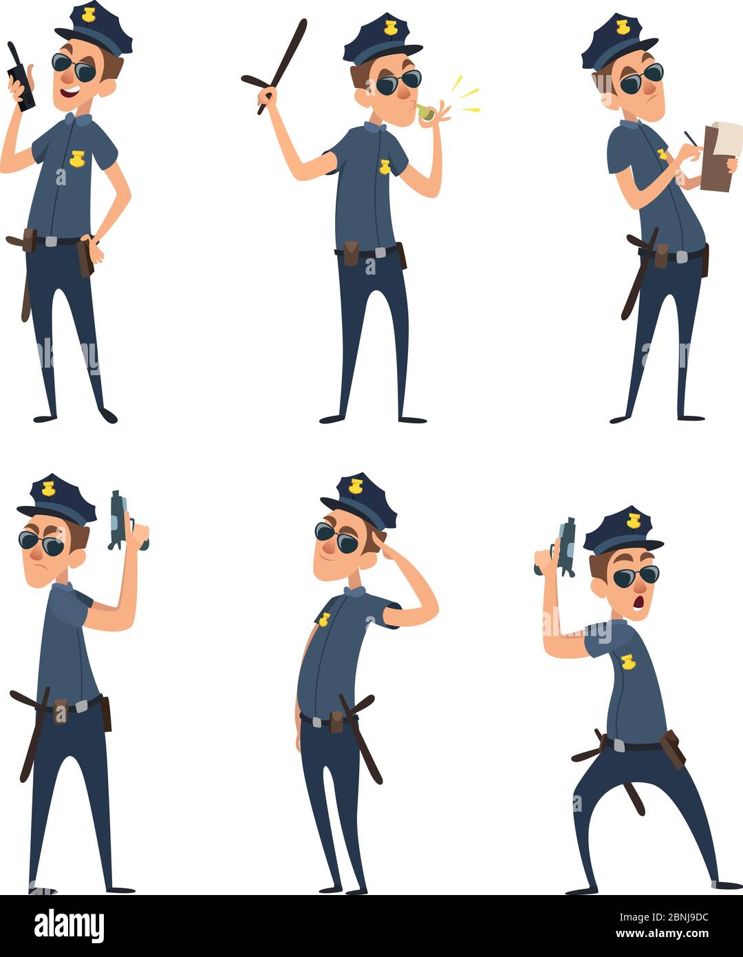 Simple constable Stock Vector Images - Alamy
