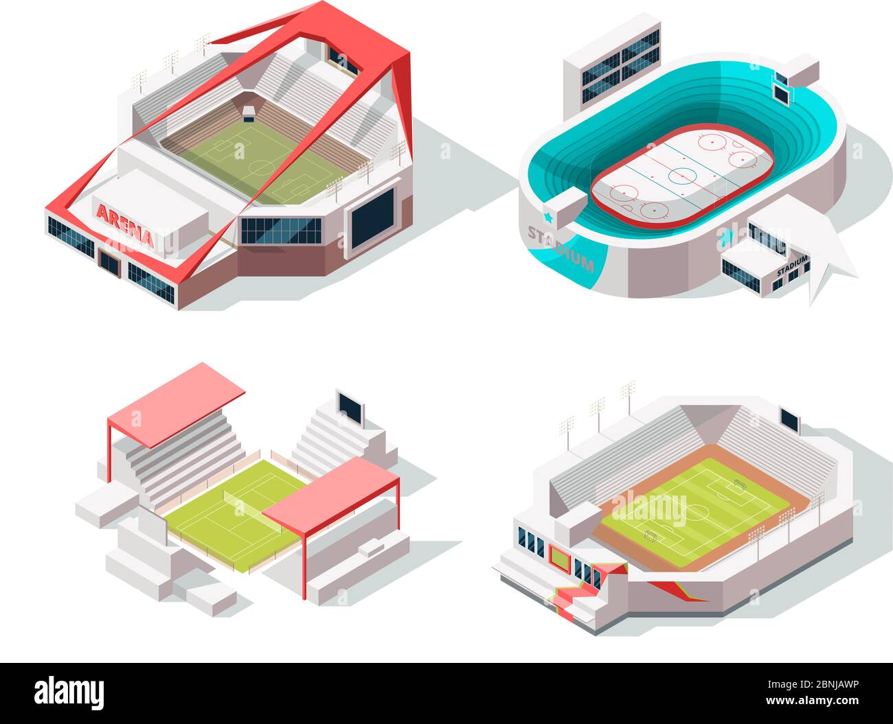 Entrance to football field Cut Out Stock Images & Pictures - Alamy