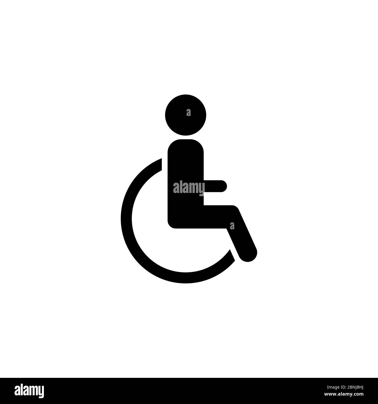 disabled icon. sign design. wheelchair icon icon design template ...
