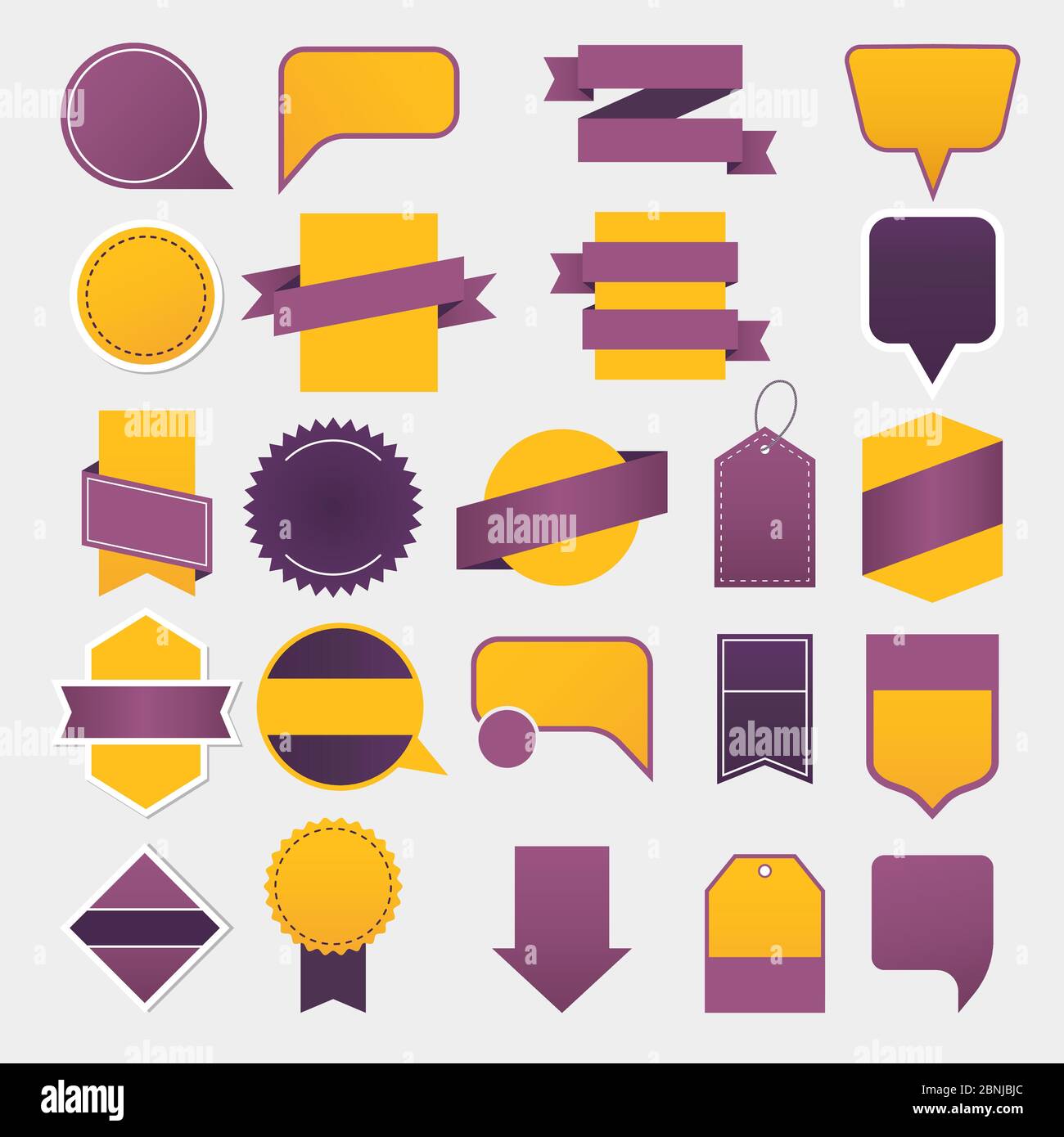 Retro labels templates hi-res stock photography and images - Alamy