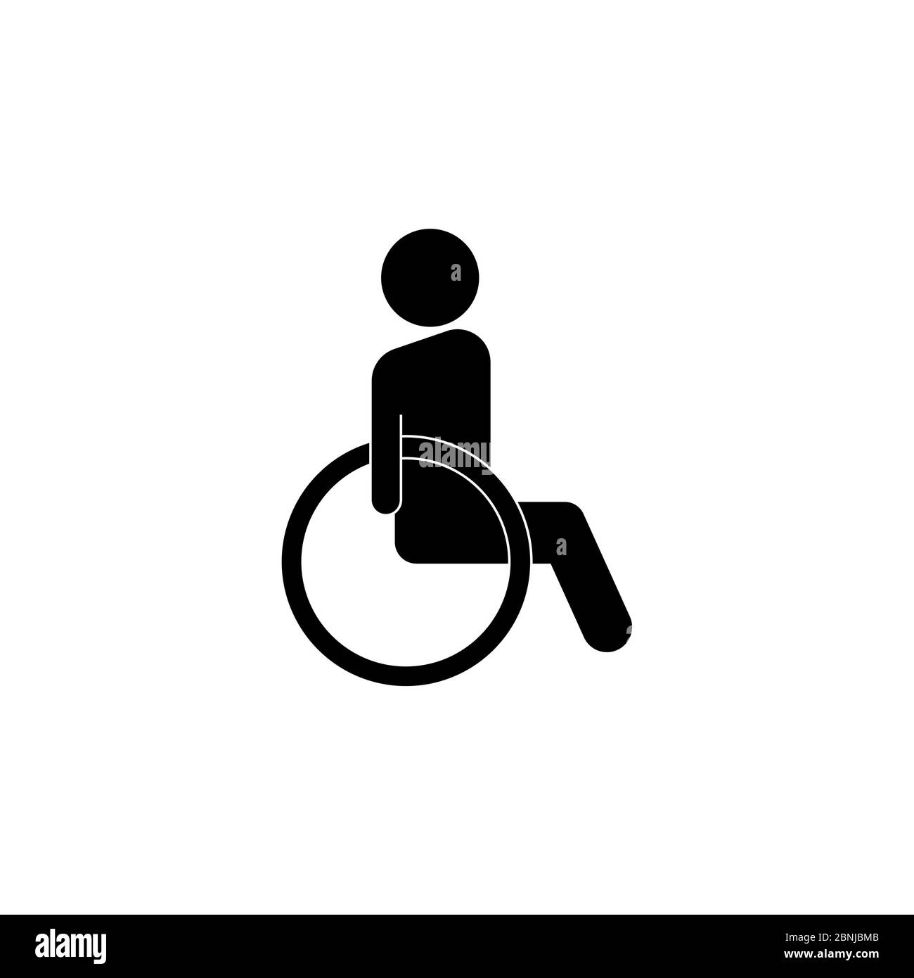 disabled icon. sign design. wheelchair icon icon design template ...
