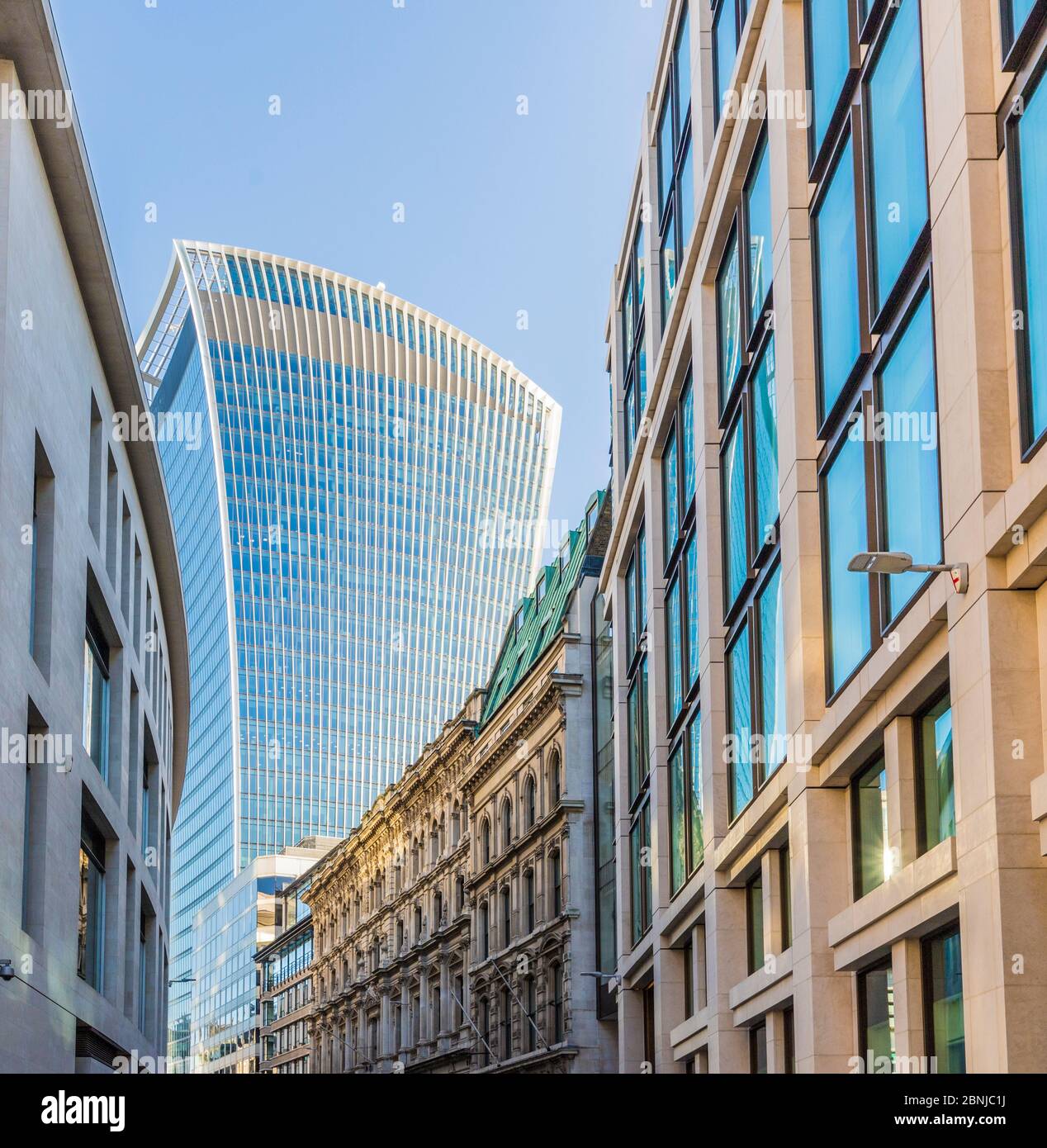 20 Fenchurch Street building also known as the Walkie Talkie, in the ...