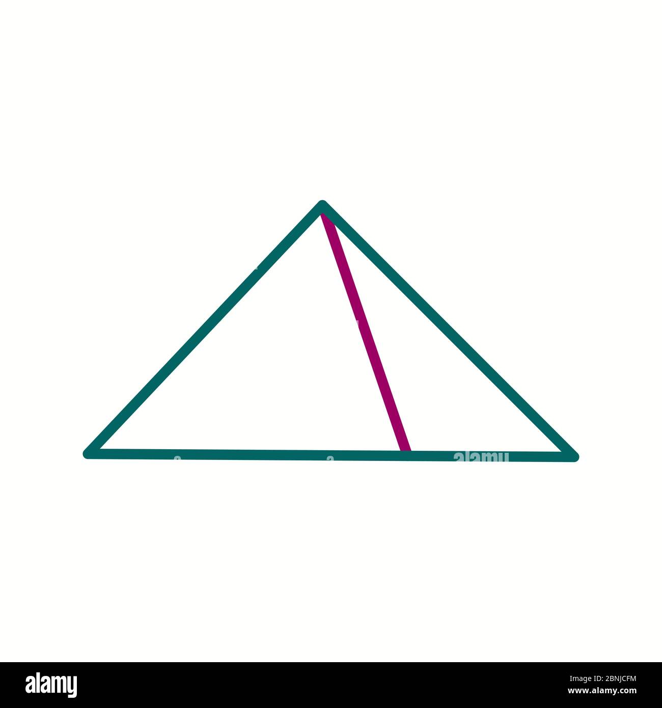 Pyramid line hi-res stock photography and images - Alamy