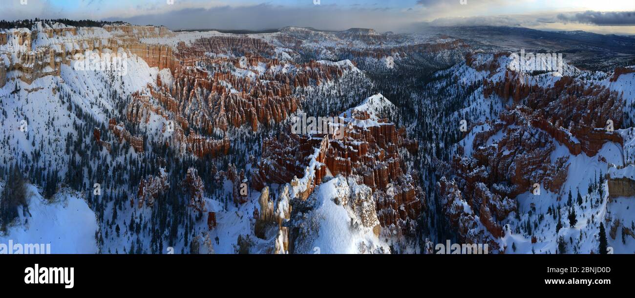 Bryce Canyon from Bryce Point, Bryce Canyon National Park, Utah, United ...