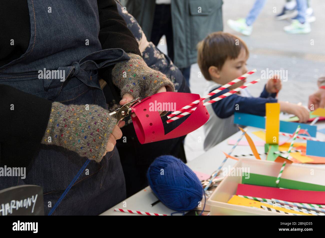 Cutting activities for kids hi-res stock photography and images - Alamy